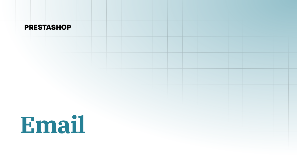 Email Prestashop 8 Documentation 