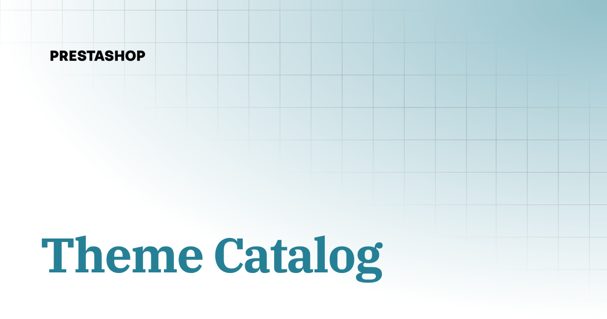Theme Catalog | PrestaShop 8 documentation